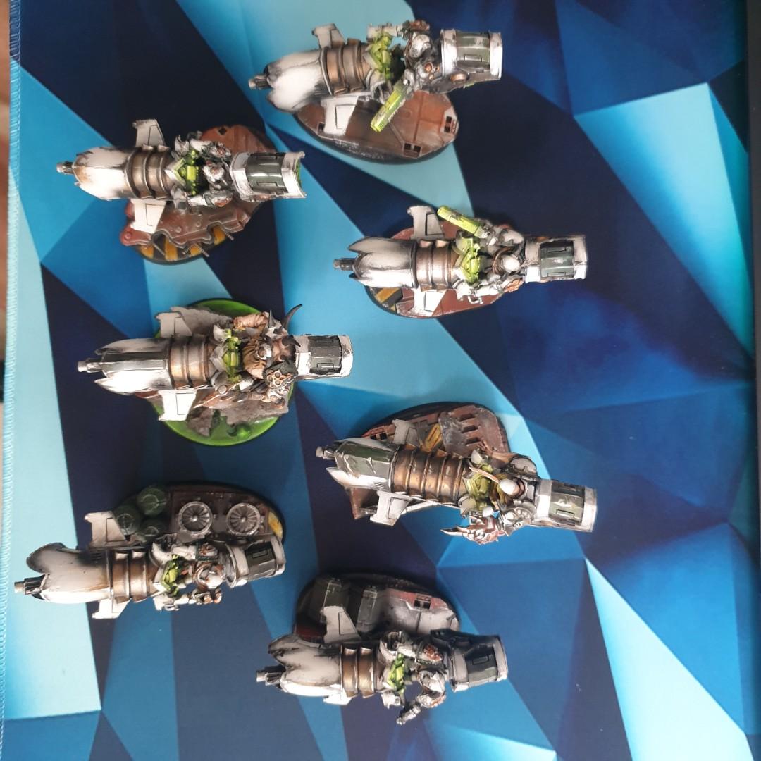 Warhammer 40k Death Guard Jet Bikes x 7, Hobbies & Toys, Toys & Games ...