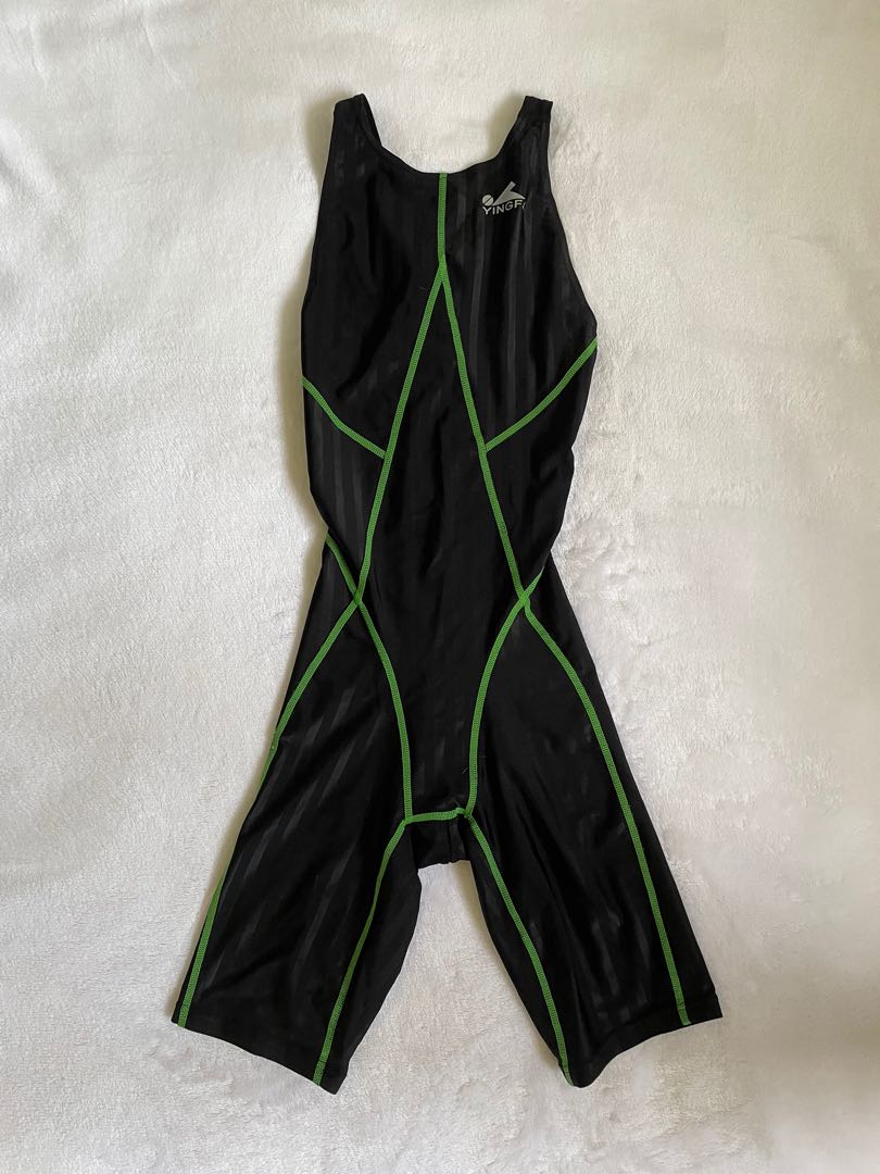 YINGFA SHARKSKIN Competitive Swimsuit Kneesuit Swimwear, Women's ...