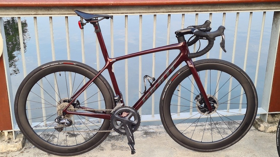 2021 Giant TCR Advanced SL (SinCity) S size, Sports Equipment, Bicycles ...