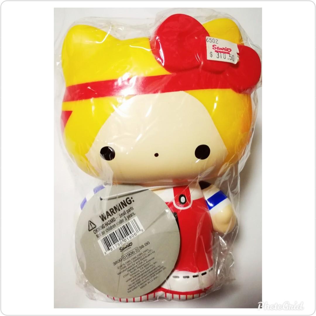 全新 Patty & Jimmy x Hello Kitty Crossover 正版 絕版 錢罌 Figure Sanrio Friends ...