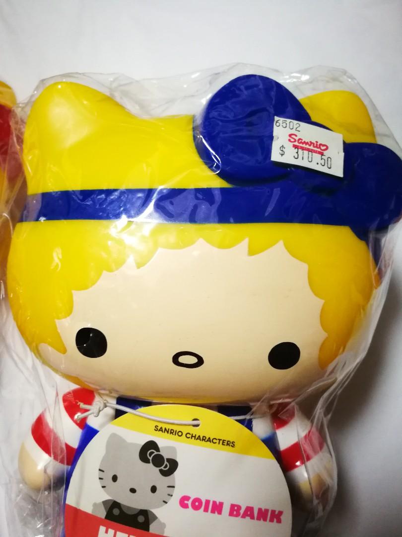 全新 Patty & Jimmy x Hello Kitty Crossover 正版 絕版 錢罌 Figure Sanrio Friends ...
