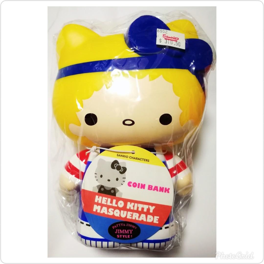 全新 Patty & Jimmy x Hello Kitty Crossover 正版 絕版 錢罌 Figure Sanrio Friends ...