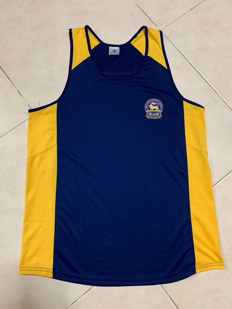 AGT Man’s Running Vest - SAF Volunteer Corps, Men's Fashion, Activewear ...