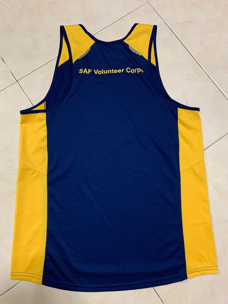 AGT Man’s Running Vest - SAF Volunteer Corps, Men's Fashion, Activewear ...
