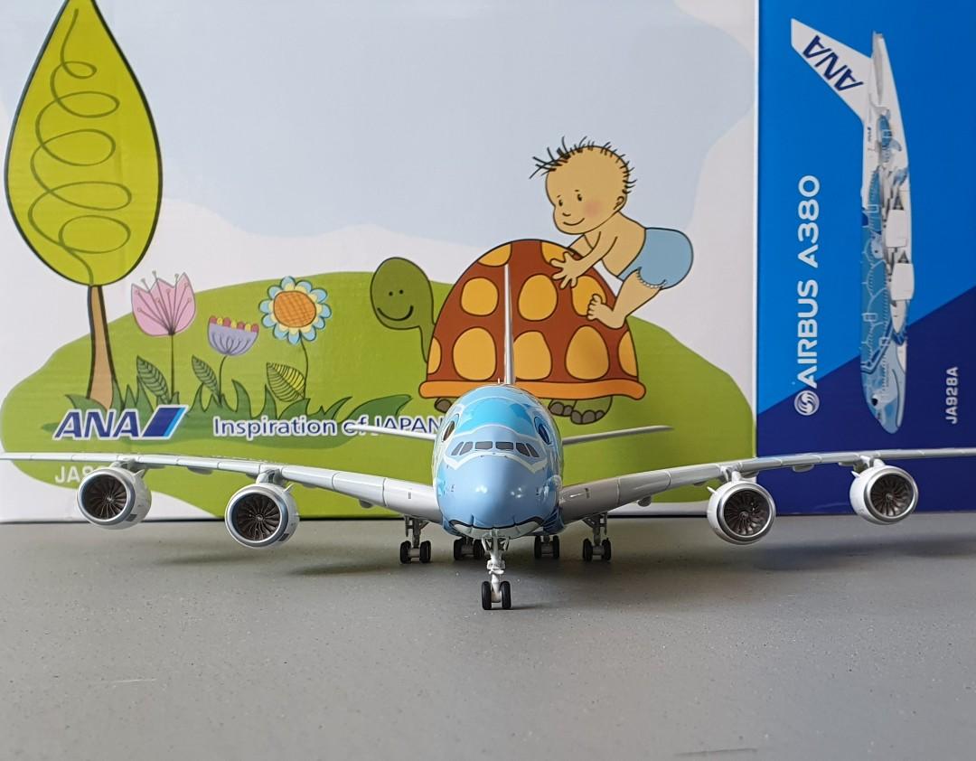 ANA A380 Turtle livery. Scale 1:200, Hobbies & Toys, Toys & Games on ...