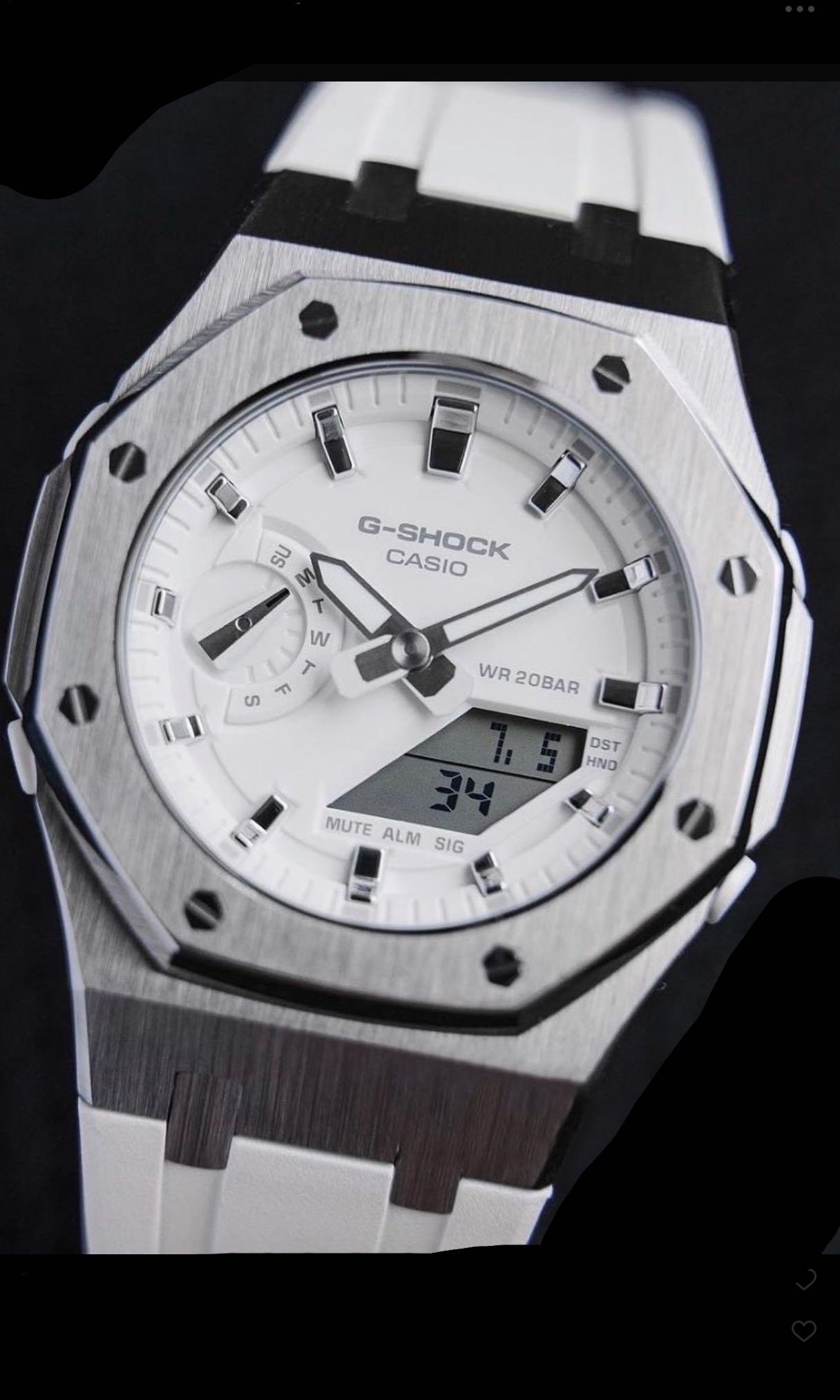 Audemars Piguet homage Casio s2100 gma-s2100 mini Casioak ga2100 ...