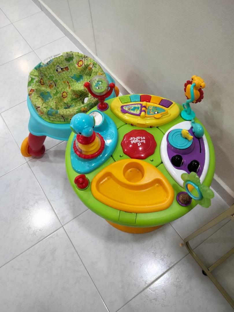 Bright starts 3-in -1 around we go activity center, Babies & Kids ...