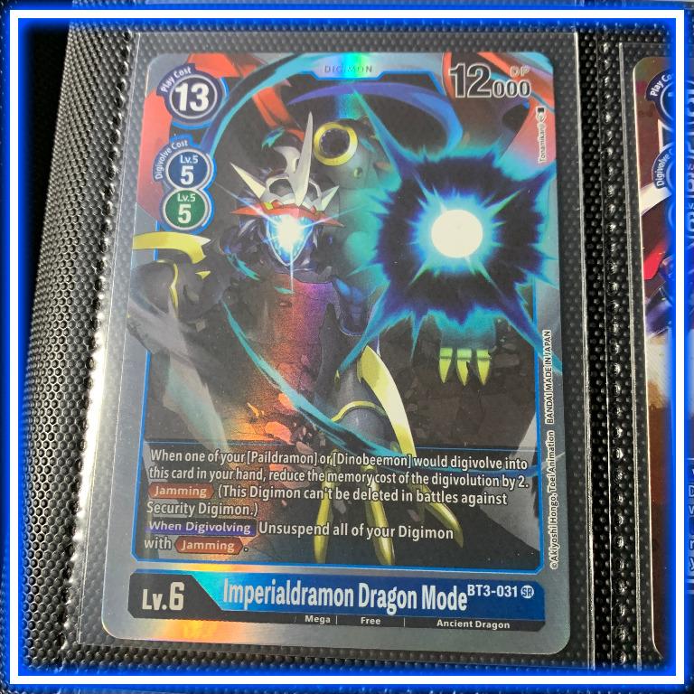 Digimon English TCG - Imperialdramon Dragon Mode BT3-031 SR Super Rare Card, Hobbies & Toys ...