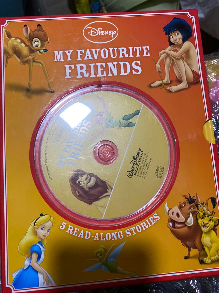 Disney my favourite friends, Hobbies & Toys, Books & Magazines ...