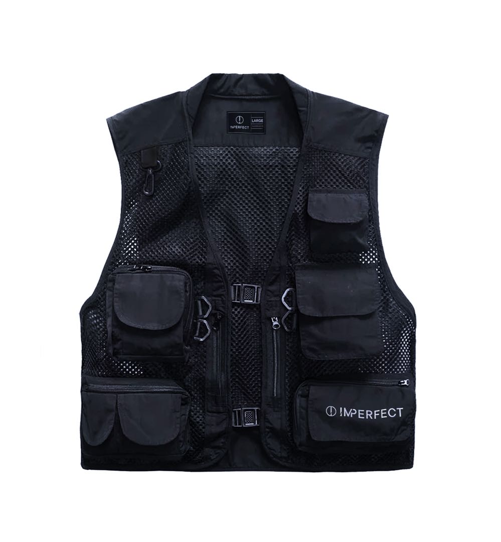 DMD22 MULTI-POCKET UTILITY VEST, Men's Fashion, Tops & Sets, Vests on ...