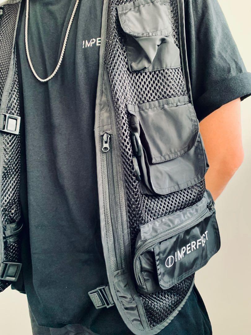 DMD22 MULTI-POCKET UTILITY VEST, Men's Fashion, Tops & Sets, Vests on ...
