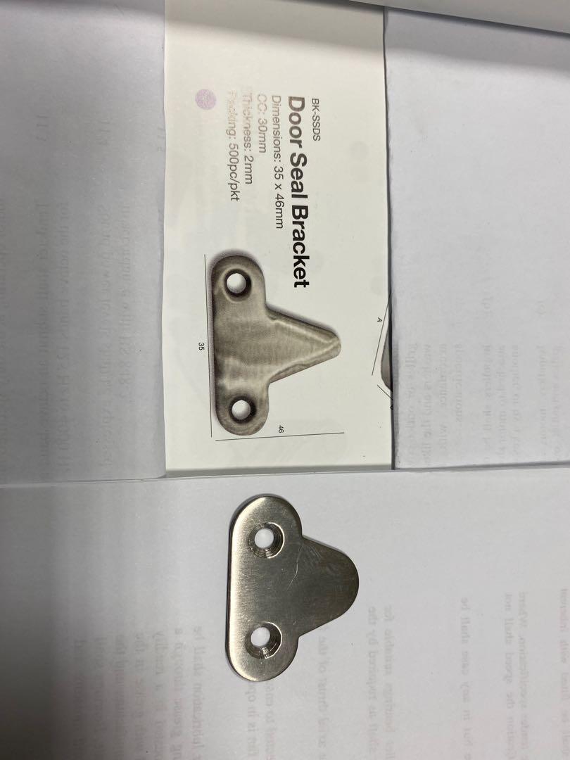 Door seal bracket 50pcs, Everything Else on Carousell