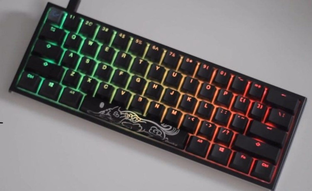 Ducky One 2 Mini Year of the Dog Edition (cherry mx red switch ...