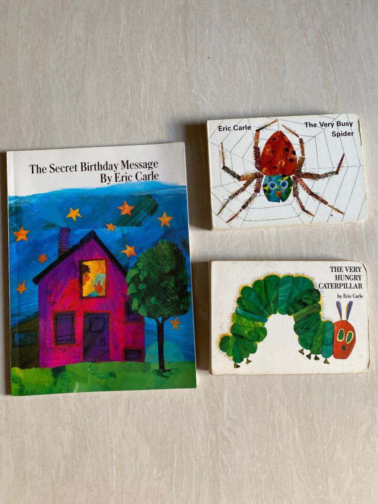 Eric Carle book bundle, Hobbies & Toys, Books & Magazines, Children's ...