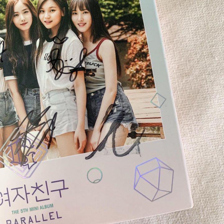 gfriend parallel 專輯 (簽專), 興趣及遊戲, 收藏品及紀念品, 韓流 - Carousell