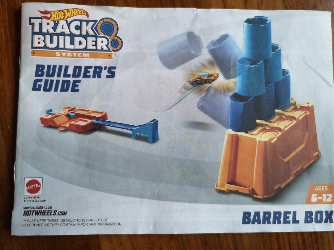Hot Wheels Track Builder Barrel Box, Hobbies & Toys, Toys & Games on ...