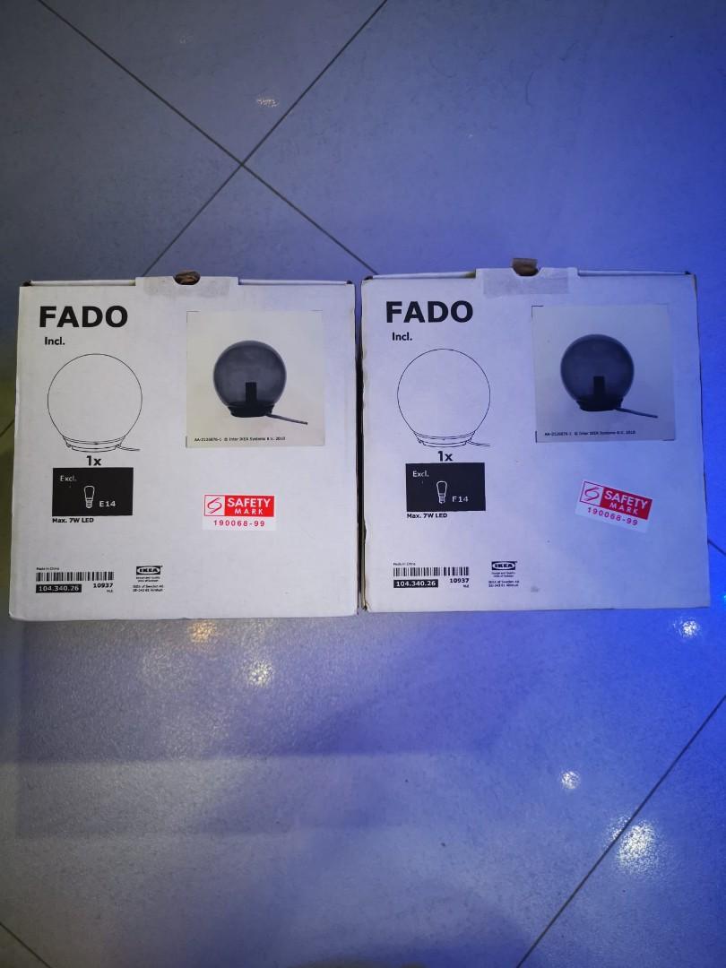 IKEA FADO light, Furniture & Home Living, Lighting & Fans, Lighting on ...