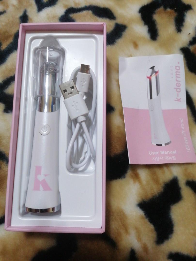 K derma LED eye lift wand, Beauty & Personal Care, Face, Face Care on ...