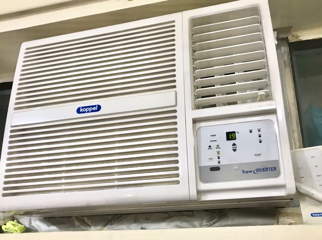 KOPPEL 1.5 HP INVERTER WINDOW TYPE AIRCON FOR SALE, TV & Home ...