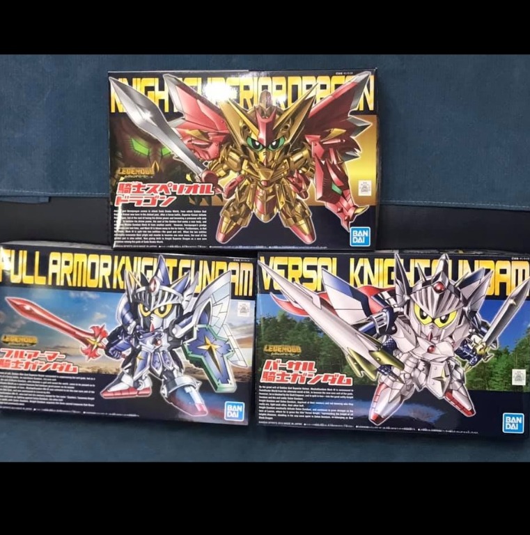 Legend BB 三神器騎士, 全能騎士高達, 超越之龍 - Full Armor & Versal Knight Gundam ...