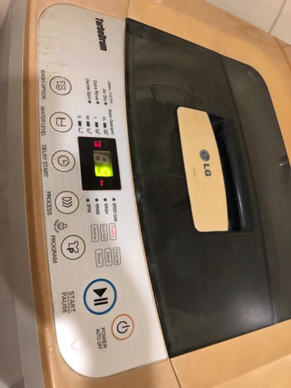 LG Fuzzy logic 6.5kg automatic washing machine, TV & Home Appliances ...