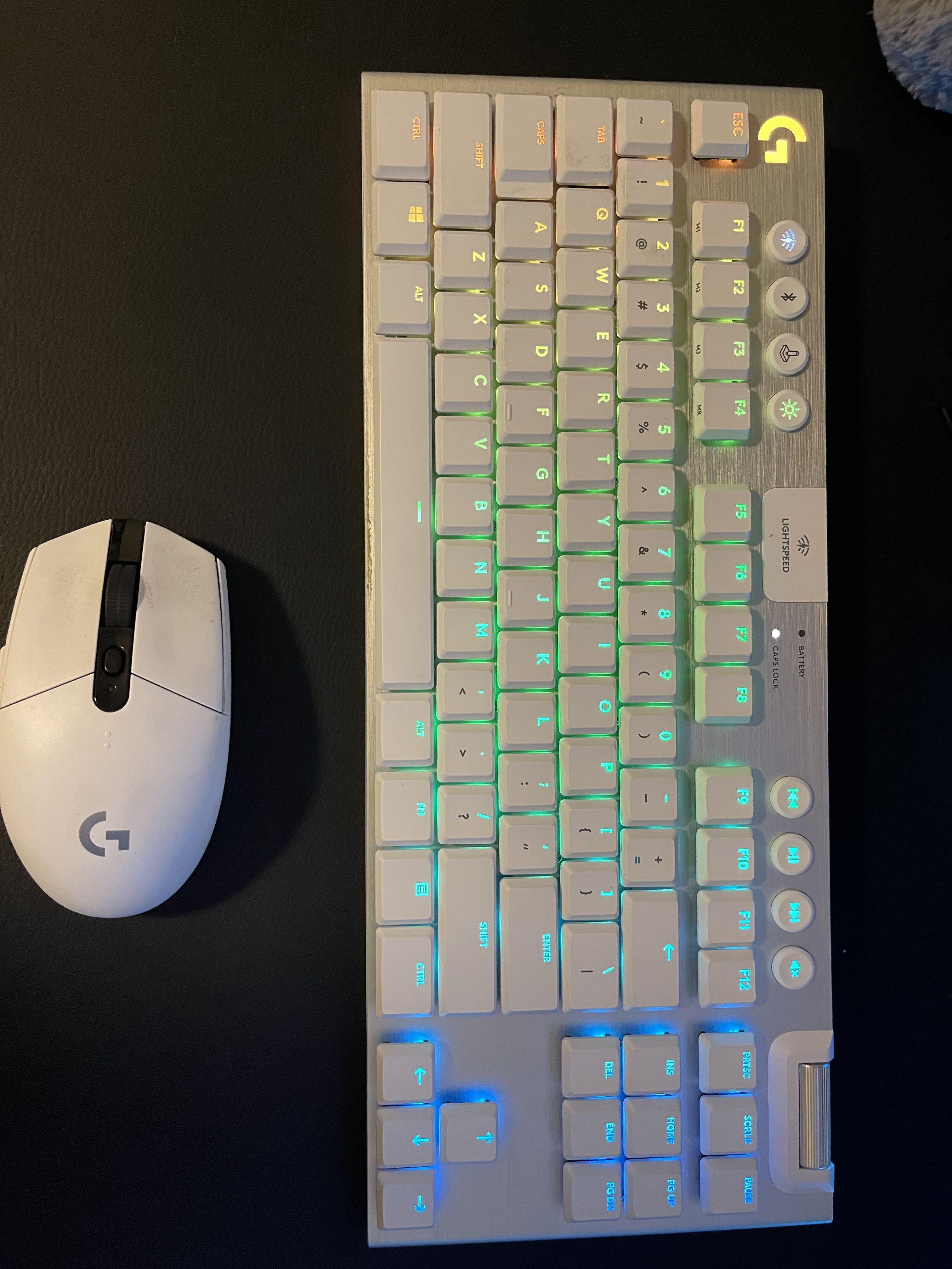 Logitech G915 keyboard & Logitech G304 mouse, Computers & Tech, Parts ...