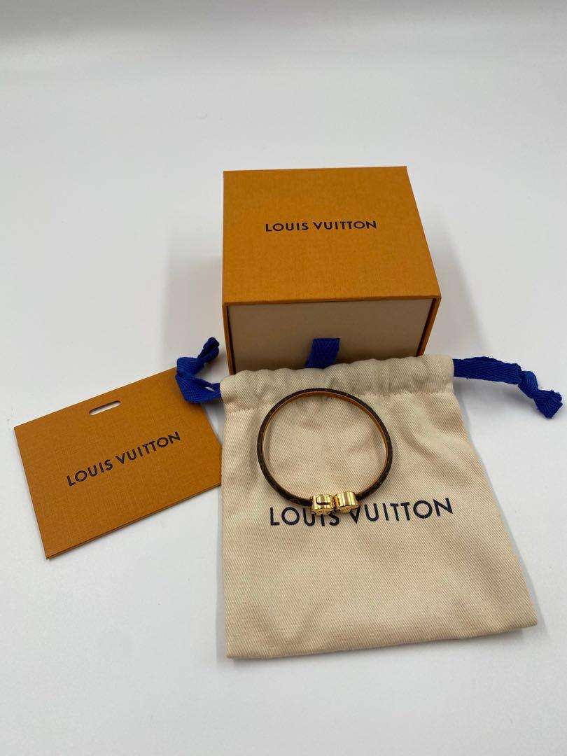 Louis Vuitton LV Monogram Bracelet, Luxury, Accessories on Carousell