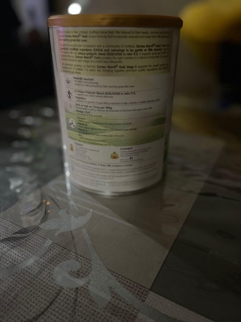 Mamil Gold 3 Milk Powder (1 Tin), Babies & Kids, Nursing & Feeding ...