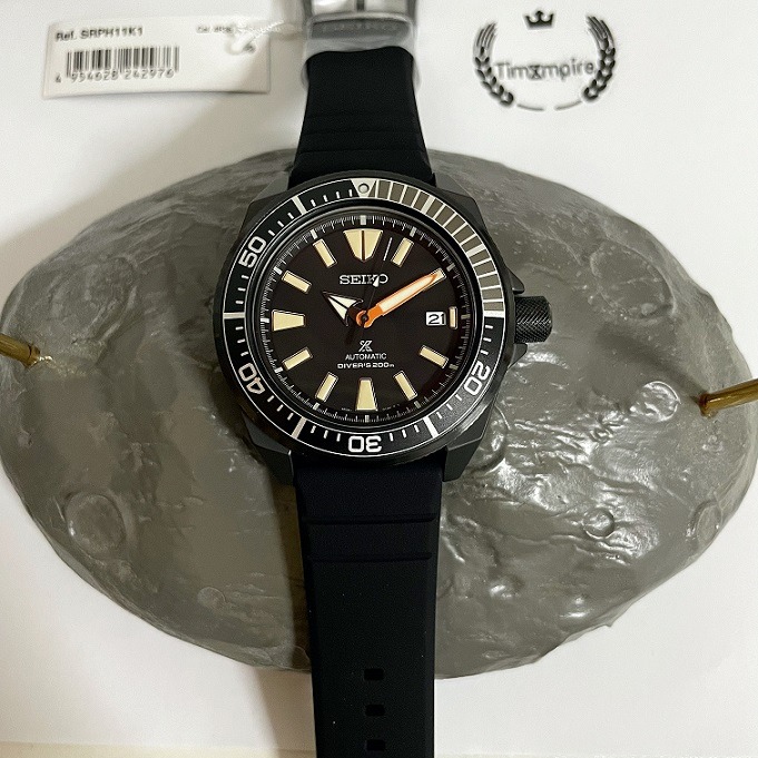 (nego ) Seiko Prospex Automatic Samurai Limited Edition Black Series ...