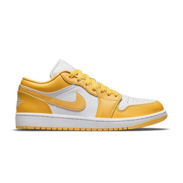 Nike Air Jordan 1 Low Mustard, Men's Fashion, Footwear, Sneakers on ...