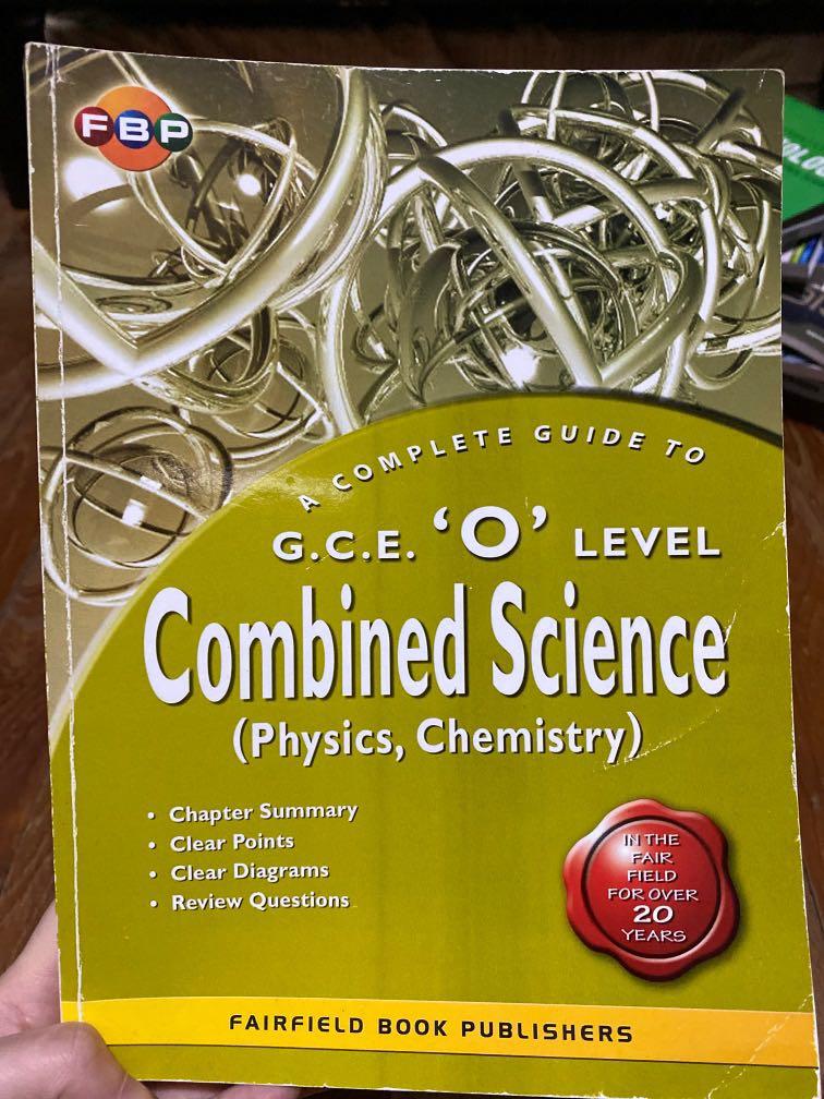 O level Combined Science (Physics, Chemistry), Hobbies & Toys, Books ...