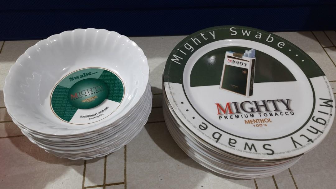 Plates, bowls, cups, and halo-halo plastic glass, Furniture & Home ...