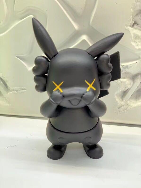 Pokemon KAWS Pikachu Anime Figure, Hobbies & Toys, Collectibles ...