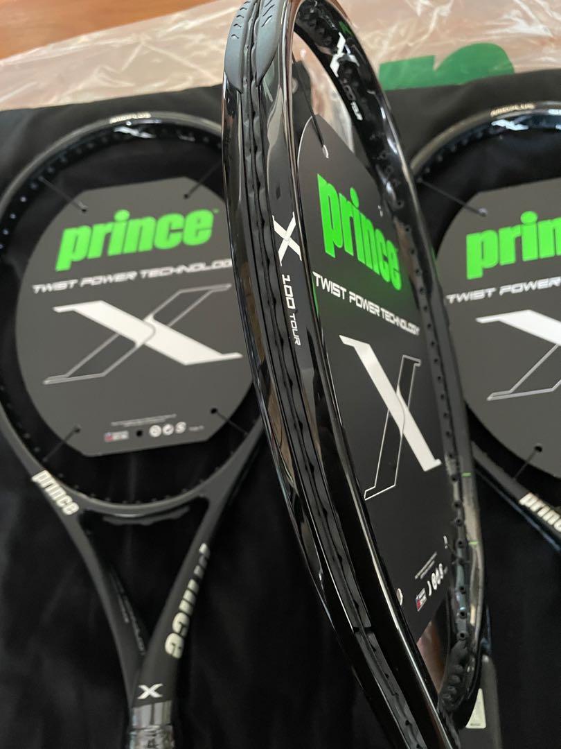 PRINCE Tennis X97 & X100 Tour Series Racquet, Sports Equipment, Sports ...