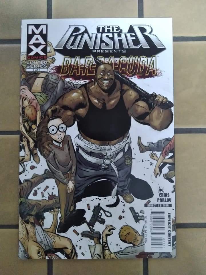 Punisher Presents: Barracuda Max #2 ( Goran Parlov -Cover Art ) Cardstock Cover ( Marvel Comics ...