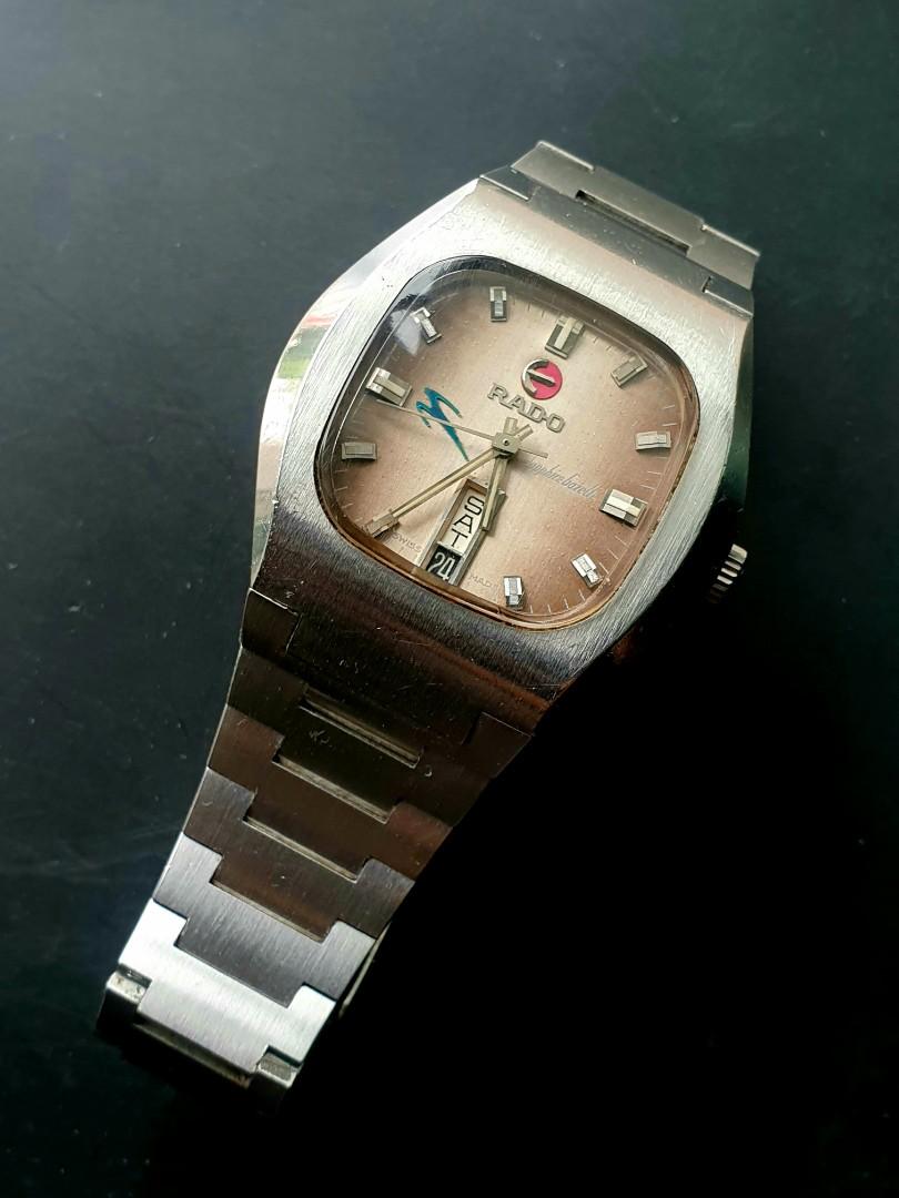 Rado Sapphire Gazelle Automatic Men Watch, Men's Fashion, Watches ...