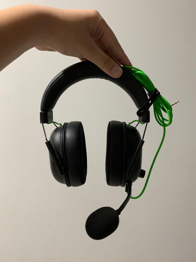 razor black shark V2x gaming headset, Audio, Headphones & Headsets on ...