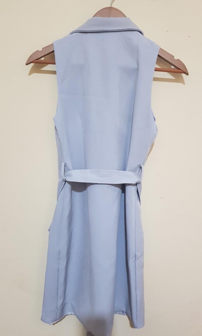 Rompi jas(suit vest), Fesyen Wanita, Pakaian Wanita, Baju Luaran di ...