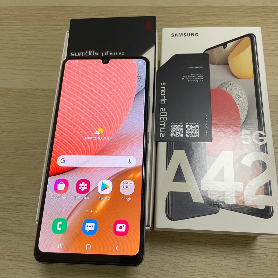 Samsung A42 5G 8+128GB 灰色 Grey color, 手提電話, 手機, 其他手機 - Carousell