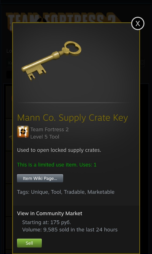 Selling Team Fortress 2 TF2 Keys + Items, Video Gaming, Video Games ...