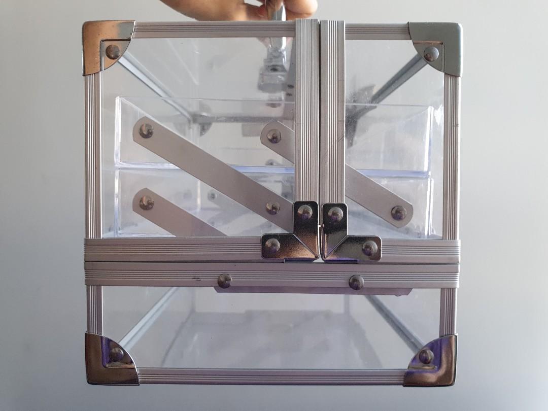 Sephora transparent make-up box, Furniture & Home Living, Home ...