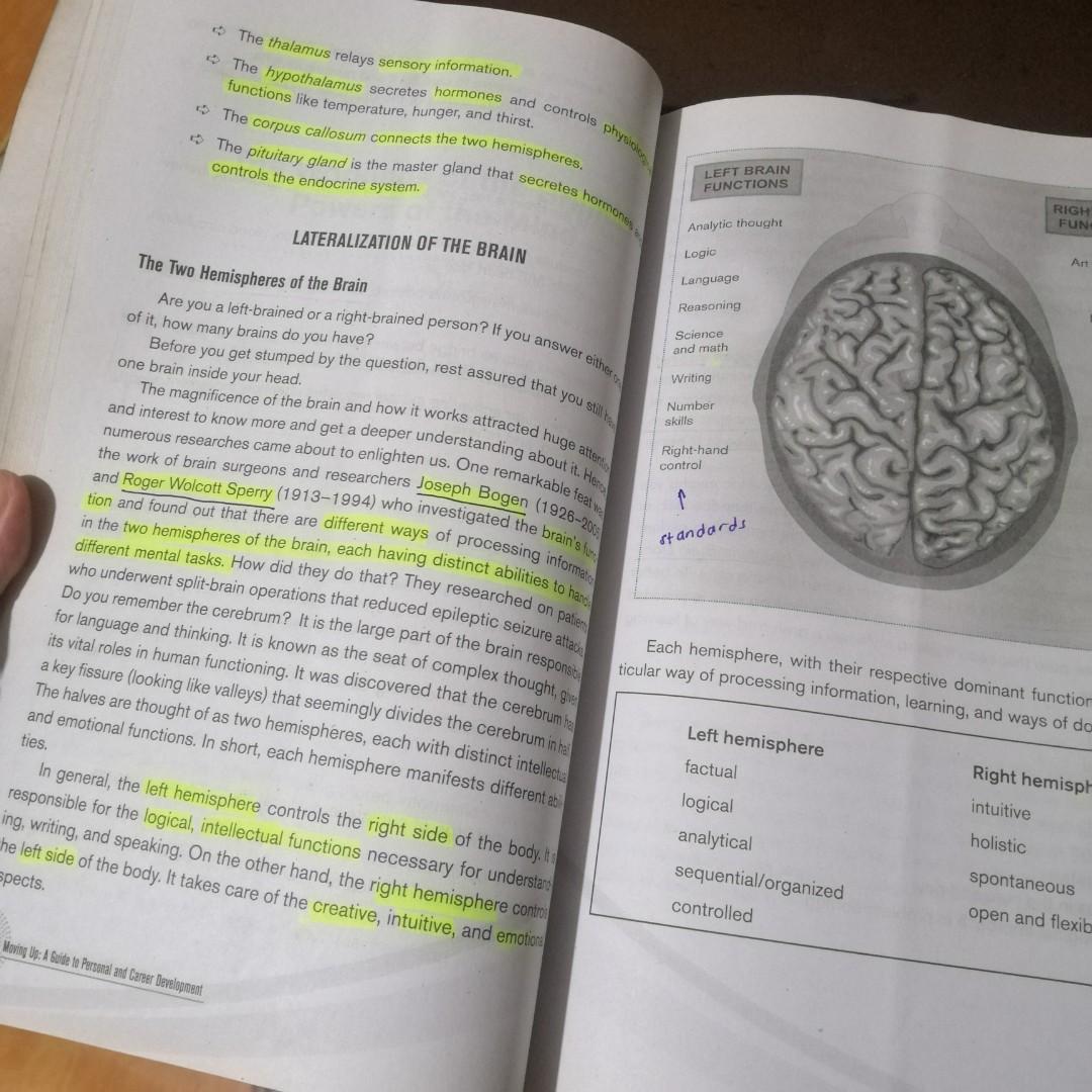 SHS Moving Up A Guide to Personal and Career Development Book, Hobbies ...