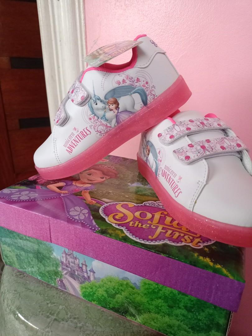 Sofia The First rubber shoes with lights (Brand New Mall Pull Out ...