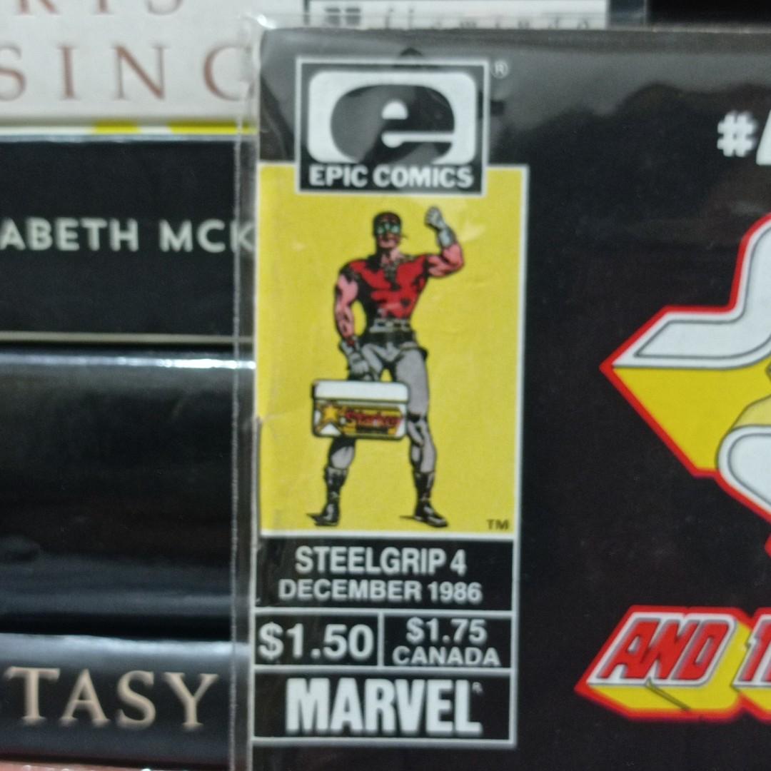 Steelgrip Starkey Comic (December 1986) - Marvel Comics, Hobbies & Toys ...