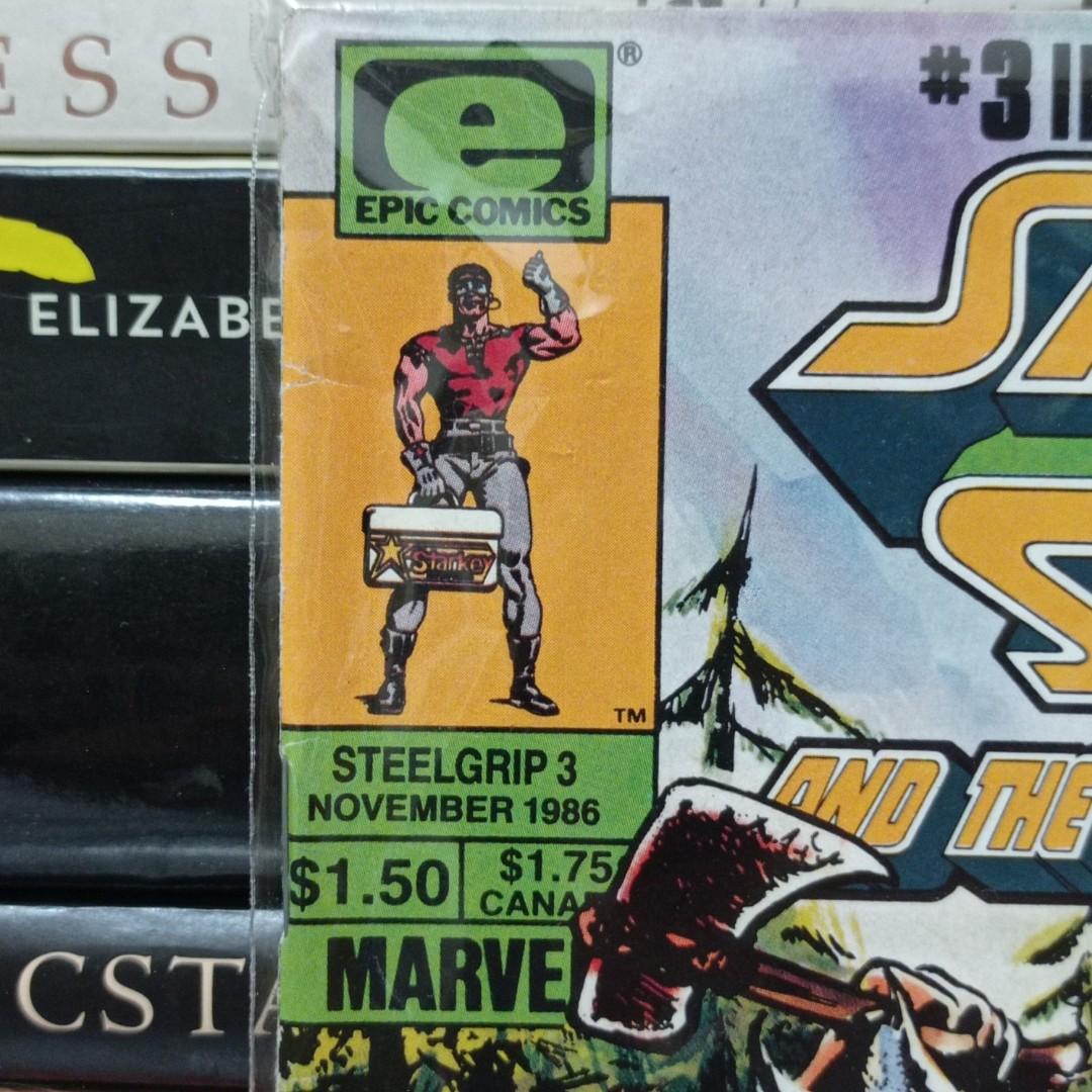 Steelgrip Starkey Comic (November 1986) - Marvel Comics, Hobbies & Toys ...