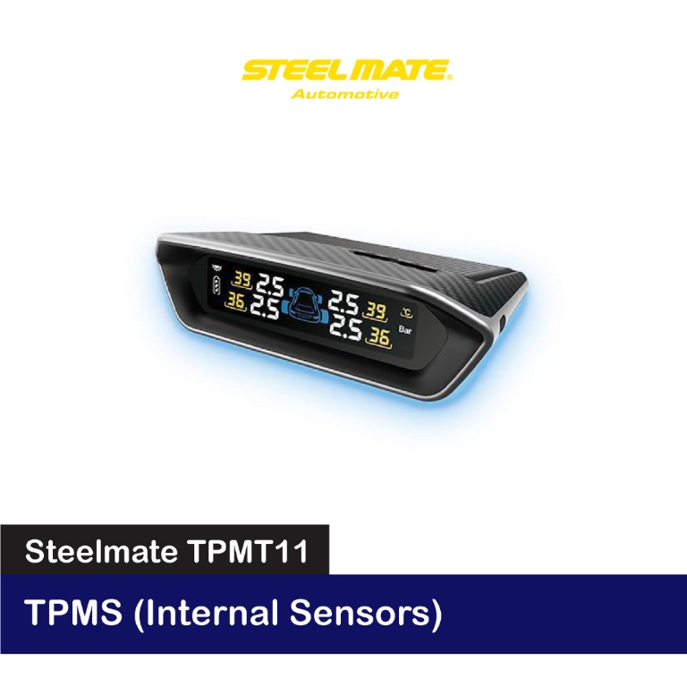 Steelmate Tire Pressure Monitoring System(TPMS) MT11 Solar Energy ...