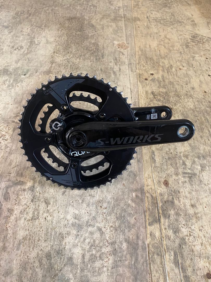 S-works carbon crank on quarq power meter, Sports Equipment, Bicycles ...