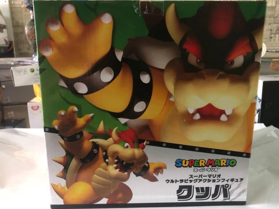 Taito Bowser Action Figure Posable Big 30cm King Koopa Official Super ...