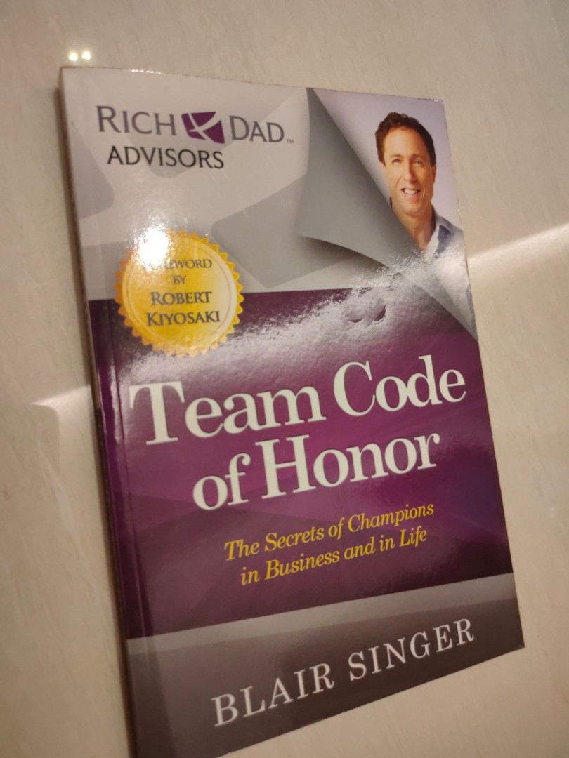 The Code of Honor by Blair Singer, Hobbies & Toys, Books & Magazines ...