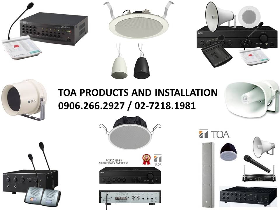 toa electronics, Furniture & Home Living, Security & Locks, Security ...